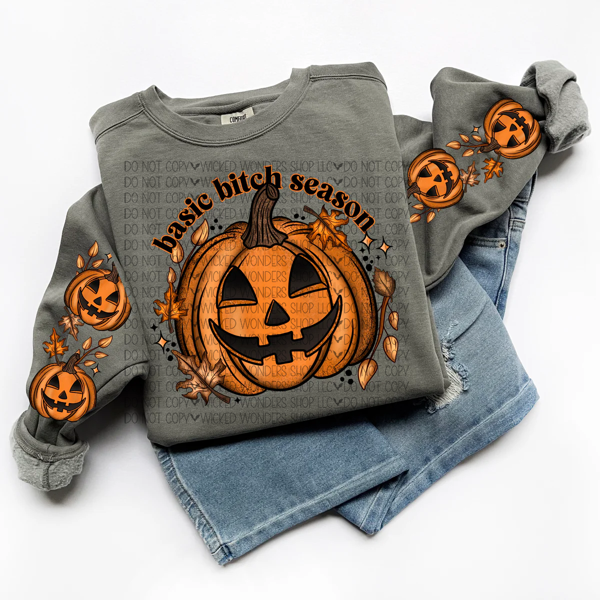 Basic Bitch Season Crew | Wicked Wonders Shop