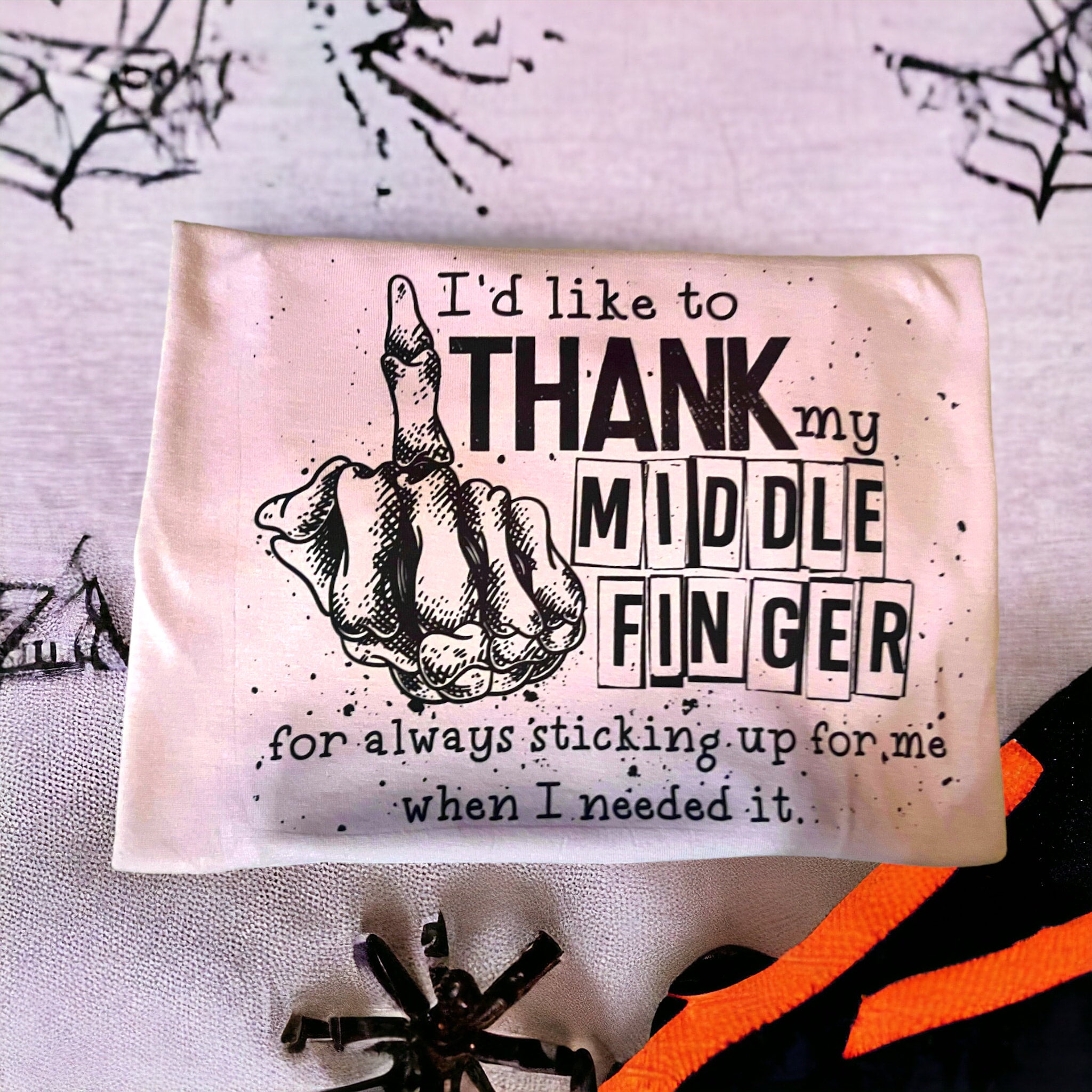 Thank My Middle Finger Tee | Wicked Wonders Shop